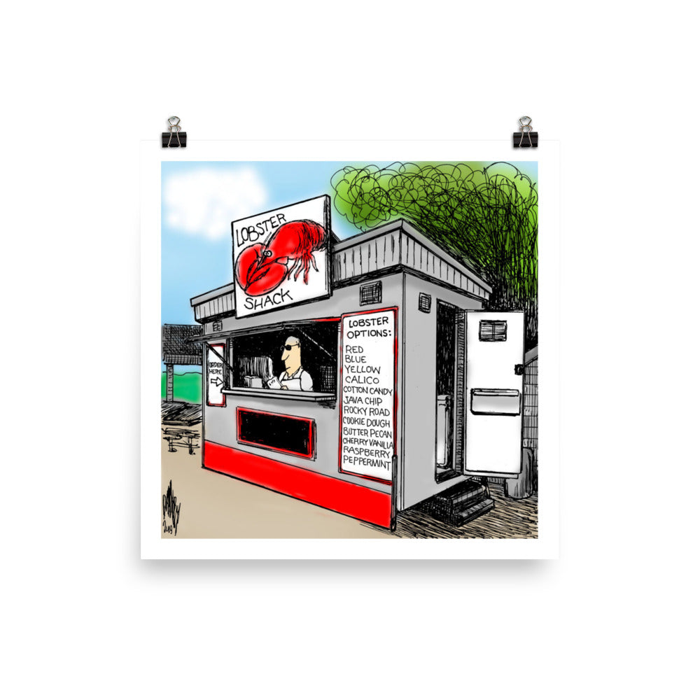 Danby Lobster Shack Poster – Bangor Daily News